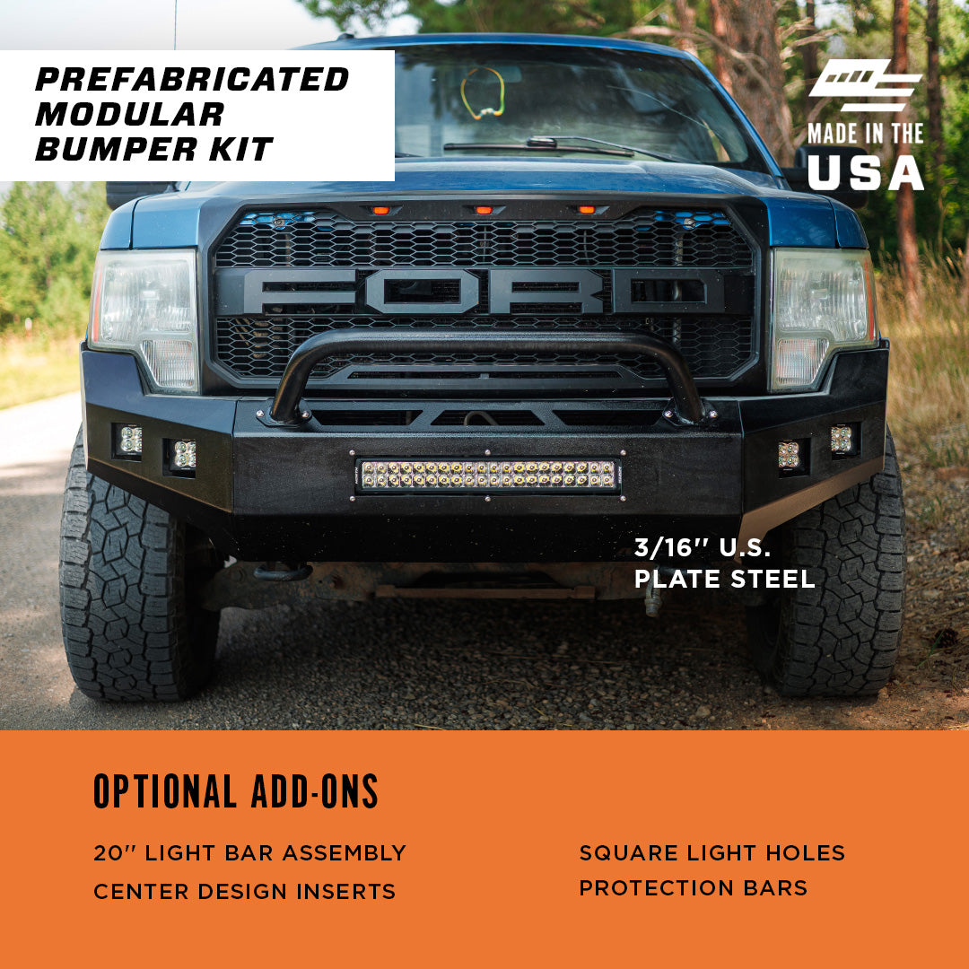 Classic Prefab Front Bumper Kit (No Welding) – MOVE Bumpers