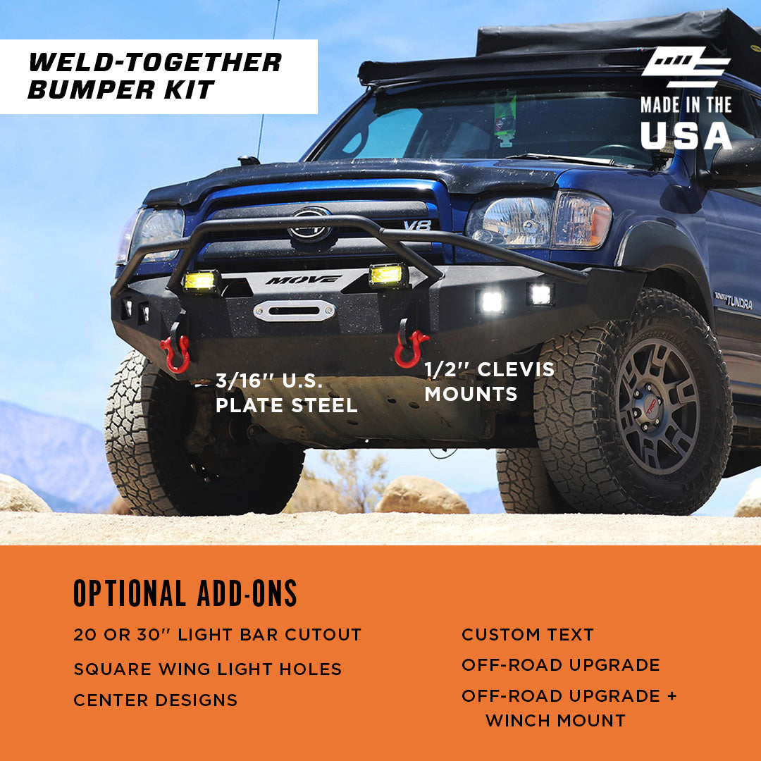 Classic Prerunner Front Truck/SUV Bumper Kit – MOVE Bumpers