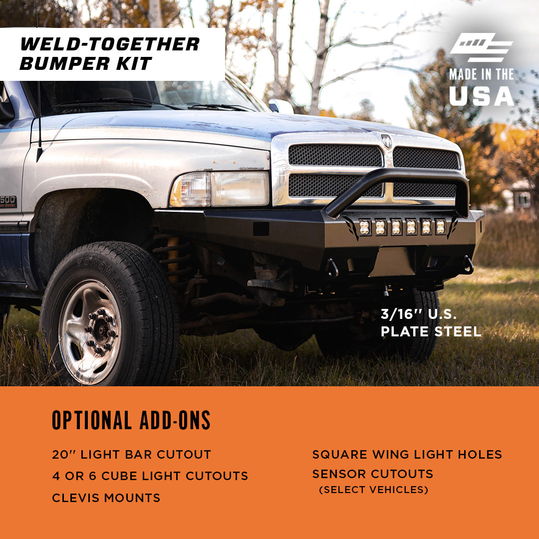 Falcon Prerunner Front Bumper Kit – MOVE Bumpers