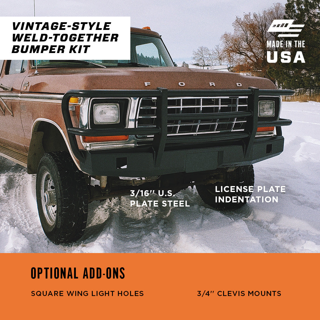 Heritage Aftermarket Truck Front Bumper Kit – MOVE Bumpers
