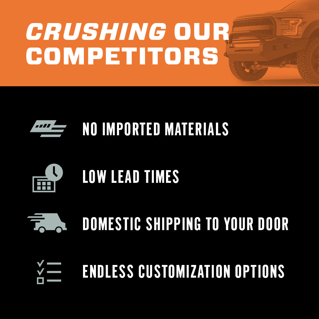 Classic Aftermarket Truck/SUV Front Bumper Kit – MOVE Bumpers