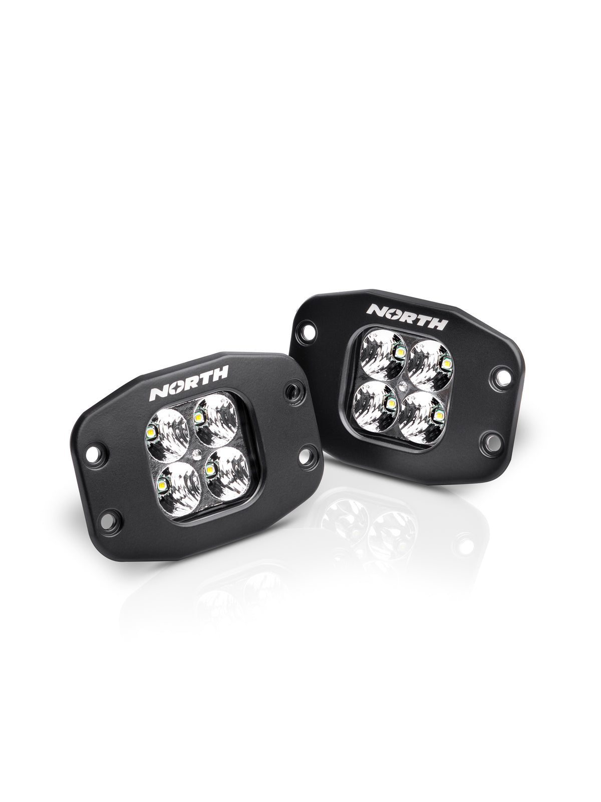 Flush Mount LED Light Pods & Wiring Harness – MOVE Bumpers